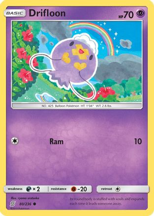 Drifloon (080/236) - SUM - Common — La Pioche - Boutique de jeux