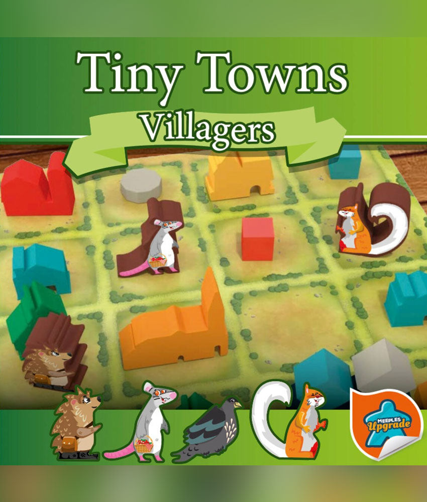 Autocollants: Tiny Towns - Villagers — La Pioche - Boutique de jeux