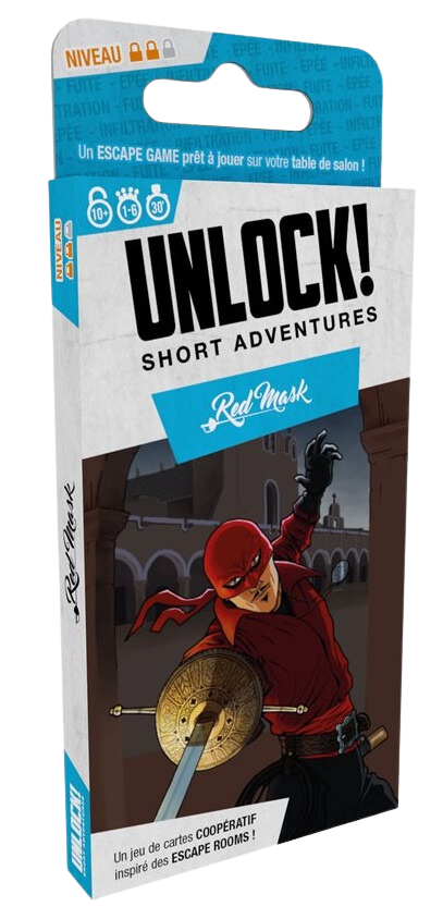 Unlock!: Short Adventure #7 - Le Masque Rouge (French) — La Pioche ...