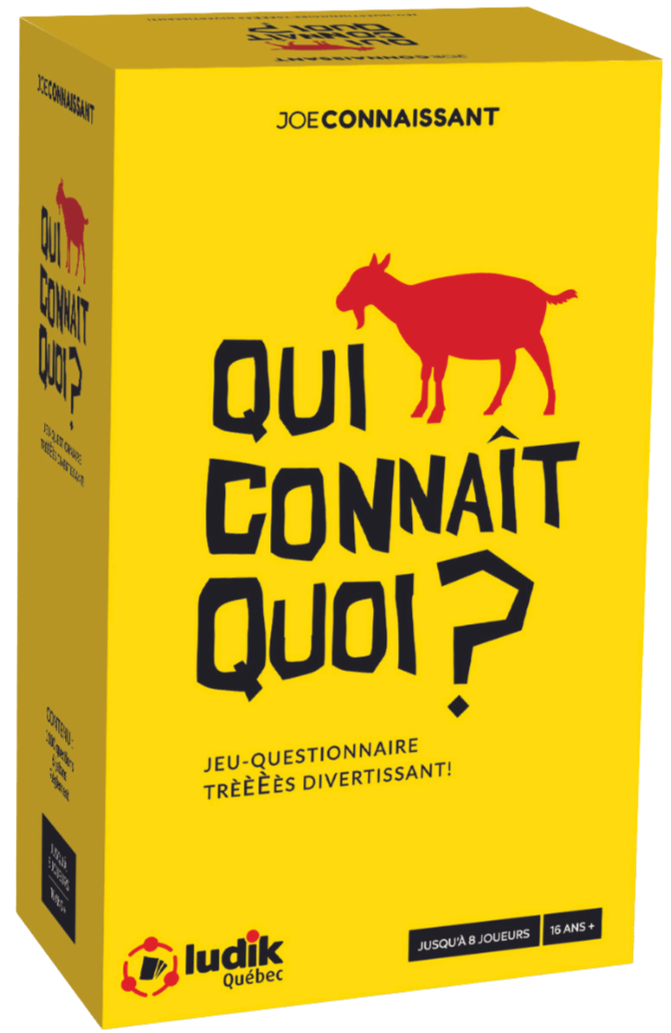 Joe Connaissant: Qui Connaît Quoi (French) — La Pioche - Boutique de jeux