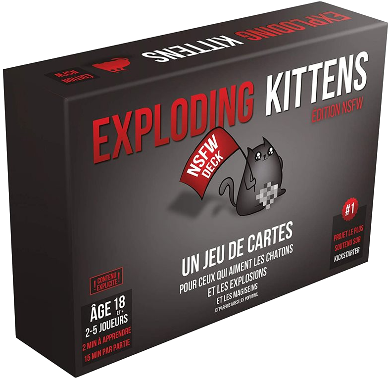 Exploding Kittens: NSFW (French) — La Pioche - Boutique de jeux