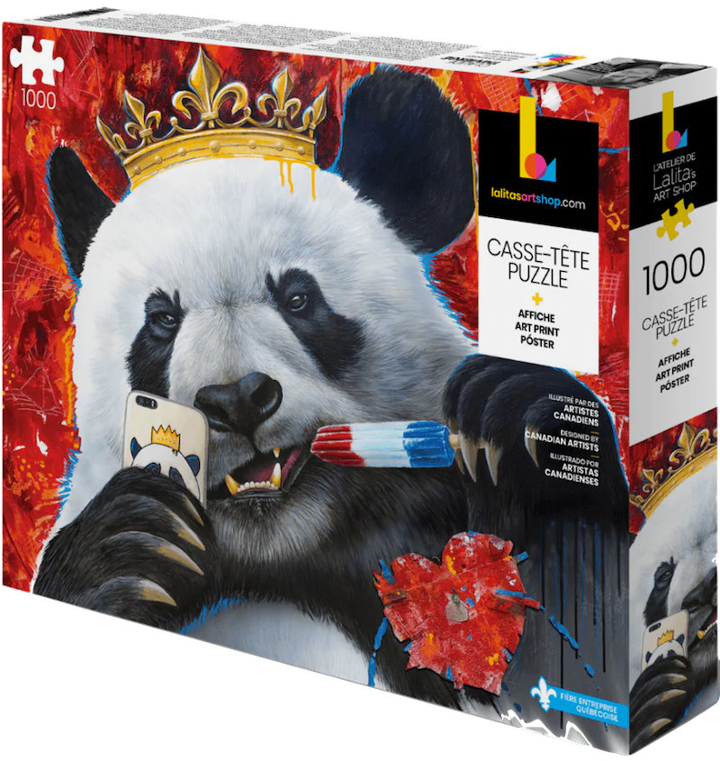 Selfie Panda (1000 pièces) — La Pioche - Boutique de jeux